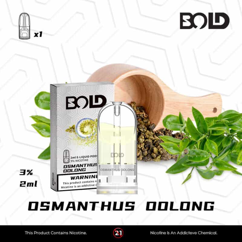 BOLD INFINITE PODS (OSMANTHUS OOLONG) – New Generation Version 2022 ...