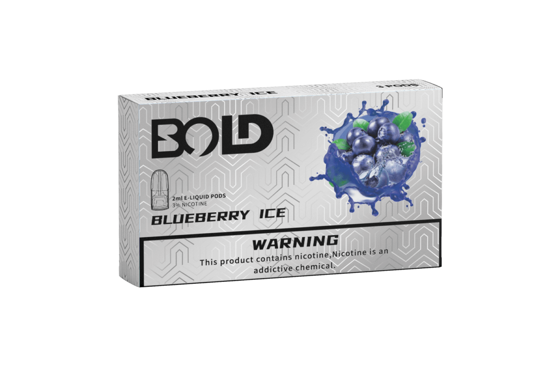 BOLD INFINITE PODS (BLUEBERRY ICE) – New Generation Version 2022 – Bold ...