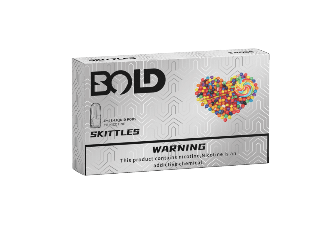 BOLD INFINITE PODS (SKITTLES) – New Generation Version 2022 – Bold Vape